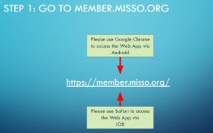 MISSO – Member App Guide - MISSO