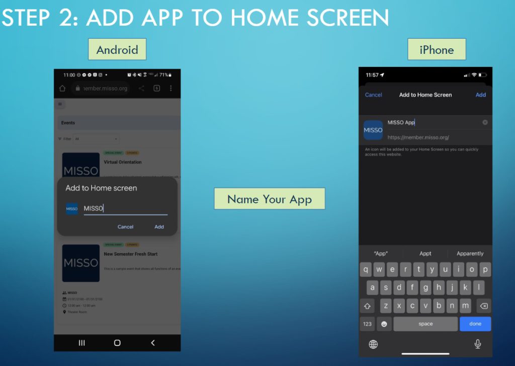 MISSO – Member App Guide - MISSO